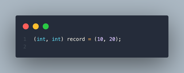 Records in Flutter